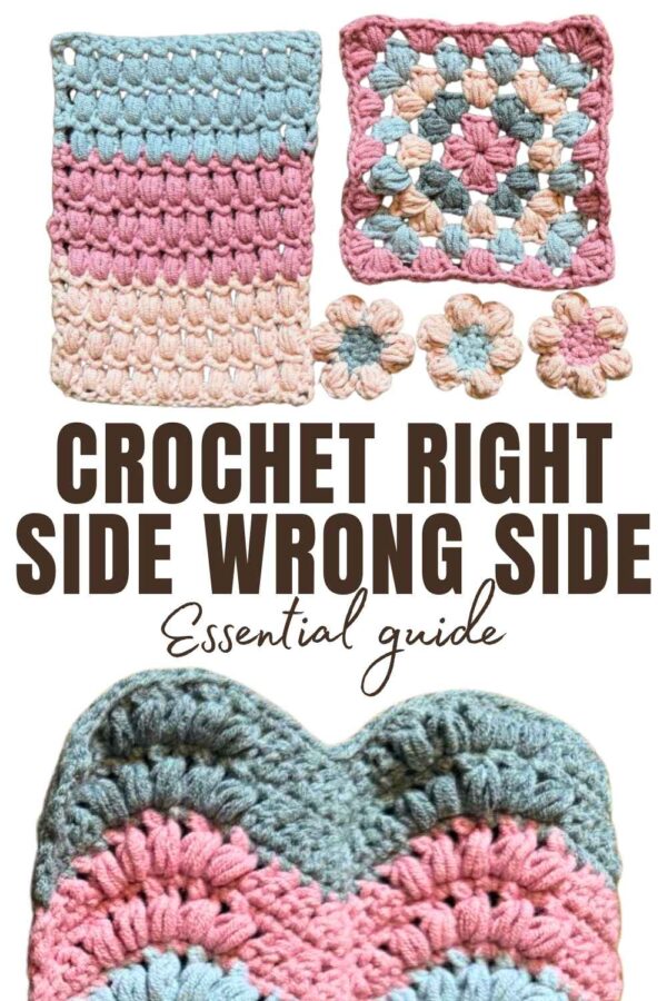 Right Side Vs Wrong Side Crochet - How To Tell Them Apart