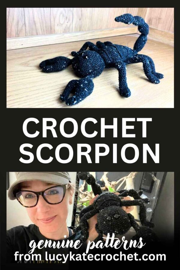 Free Crochet Scorpion by Lucy Kate Crochet