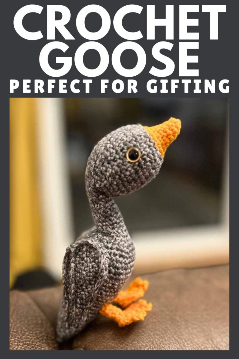 Free Crochet Greylag Goose Pattern by Lucy Kate Crochet