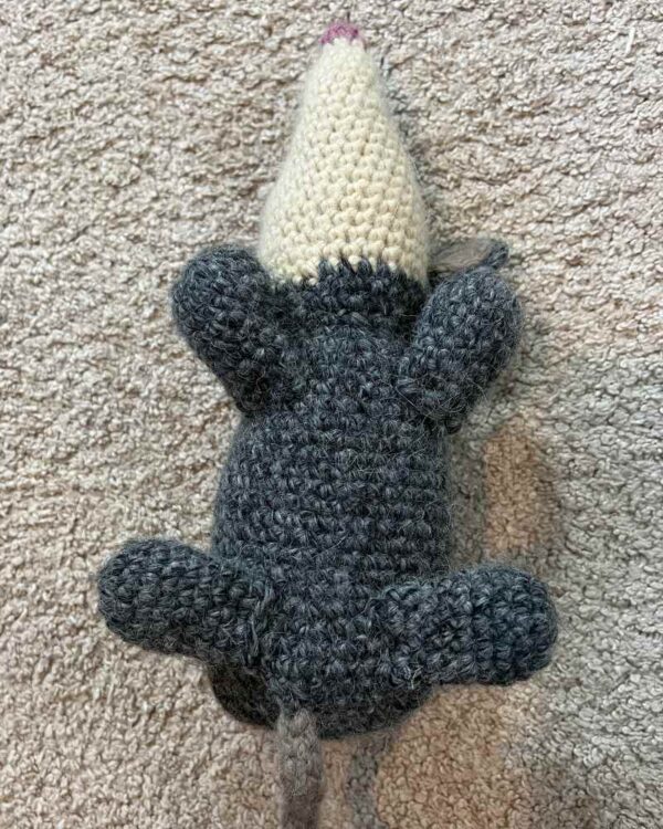 Free Crochet Opossum Pattern by Lucy Kate Crochet
