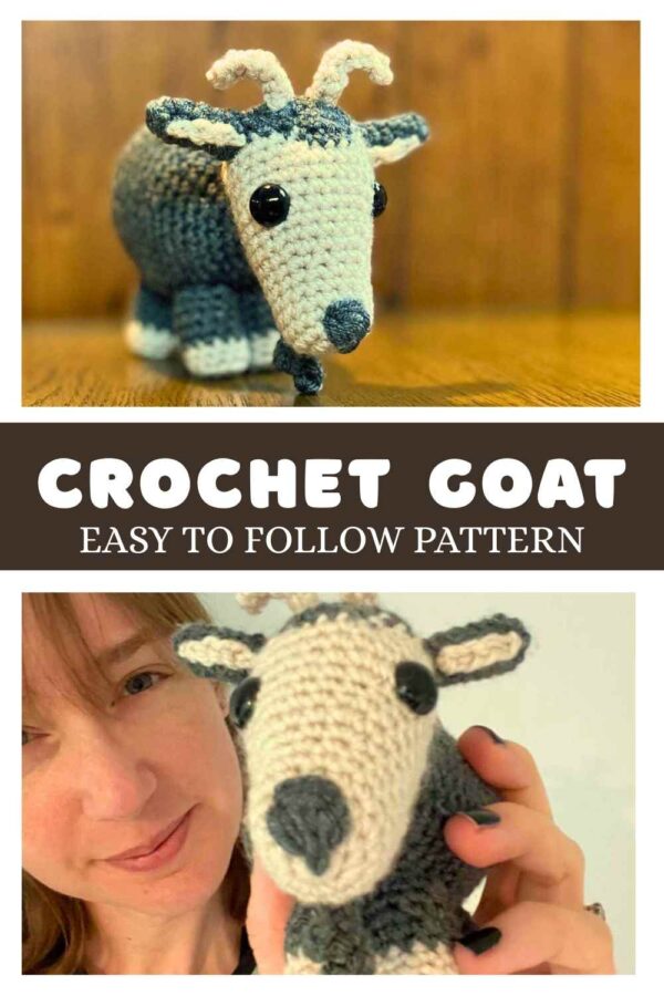 Crocheting an Amigurumi Goat - Free Pattern