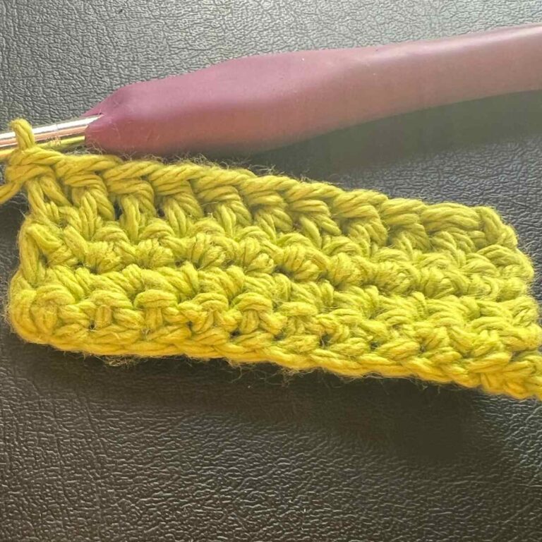 Comparing The Single, Double and Treble Crochet Stitches