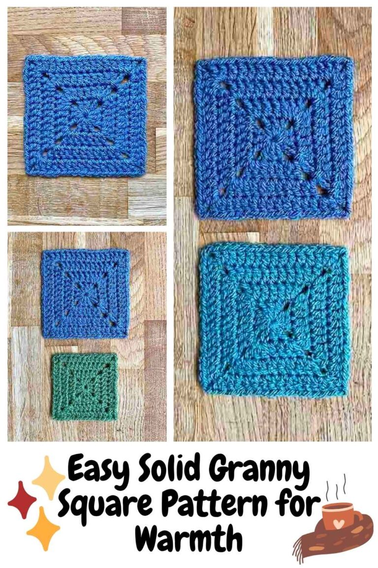 The Solid Granny Square - Easy, Satisfying, and Versatile