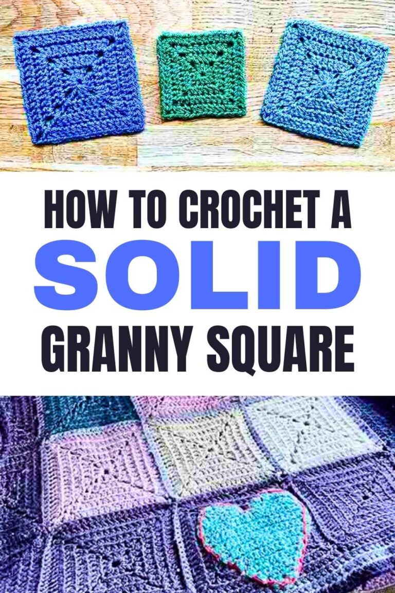 The Solid Granny Square - Easy, Satisfying, and Versatile