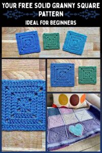 The Solid Granny Square - Easy, Satisfying, and Versatile