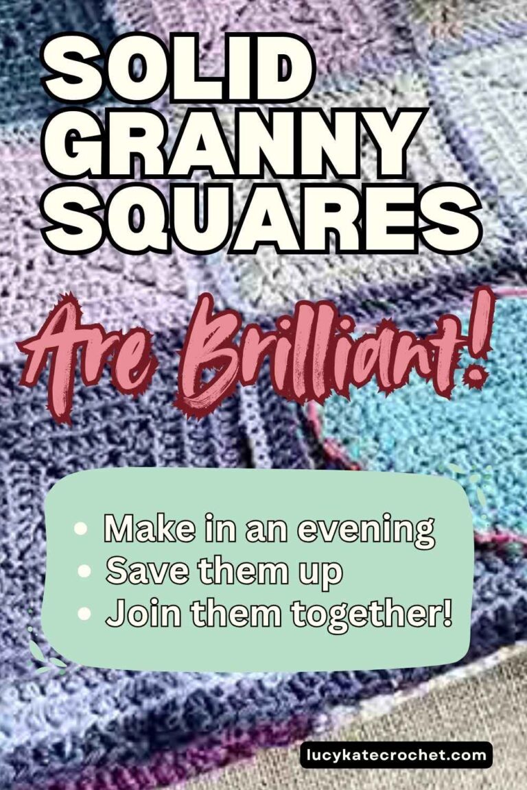 The Solid Granny Square - Easy, Satisfying, and Versatile