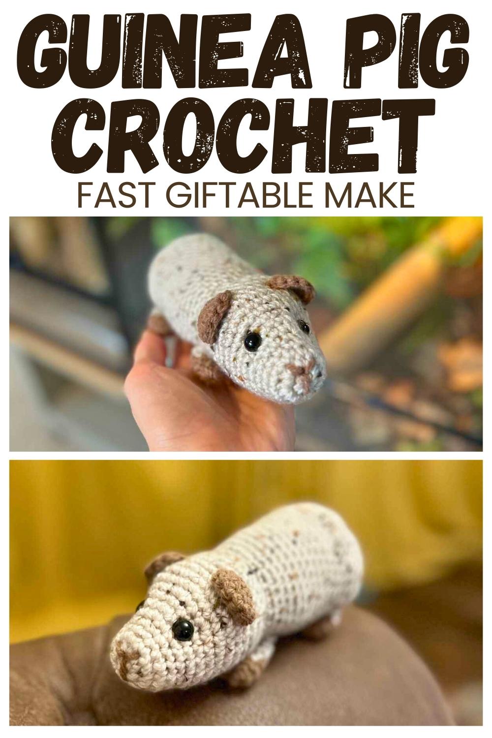 Himalayan Crochet Guinea Pig - Free Amigurumi Pattern