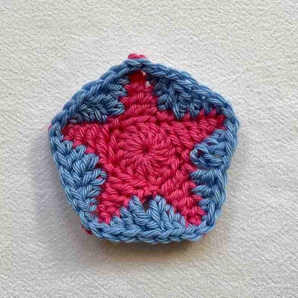 Fool Proof 5-Pointed Star Granny Square Pattern