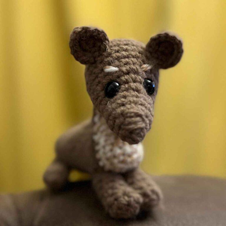 Crochet Pine Martin - Free Amigurumi Pattern