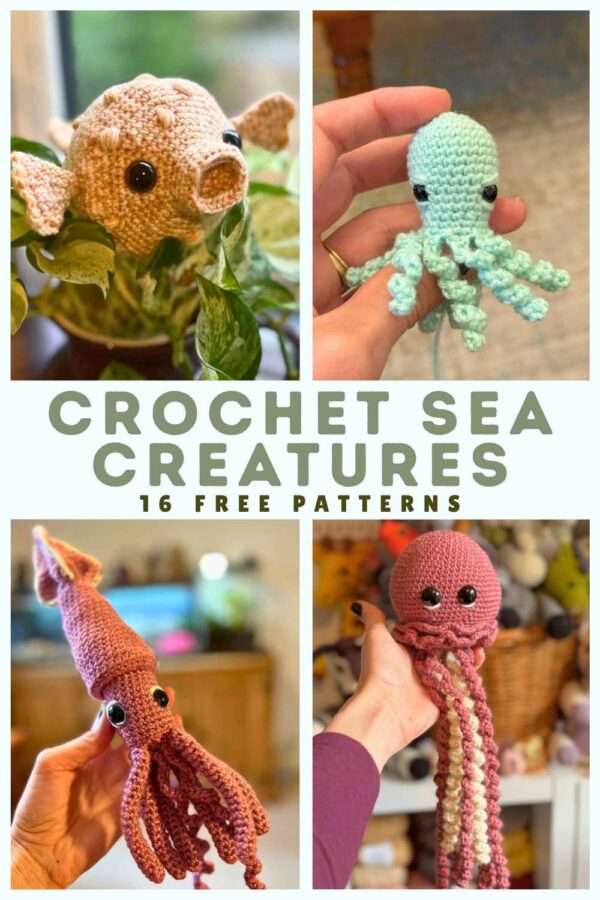 16 Awesome Free Crochet Sea Creature Patterns