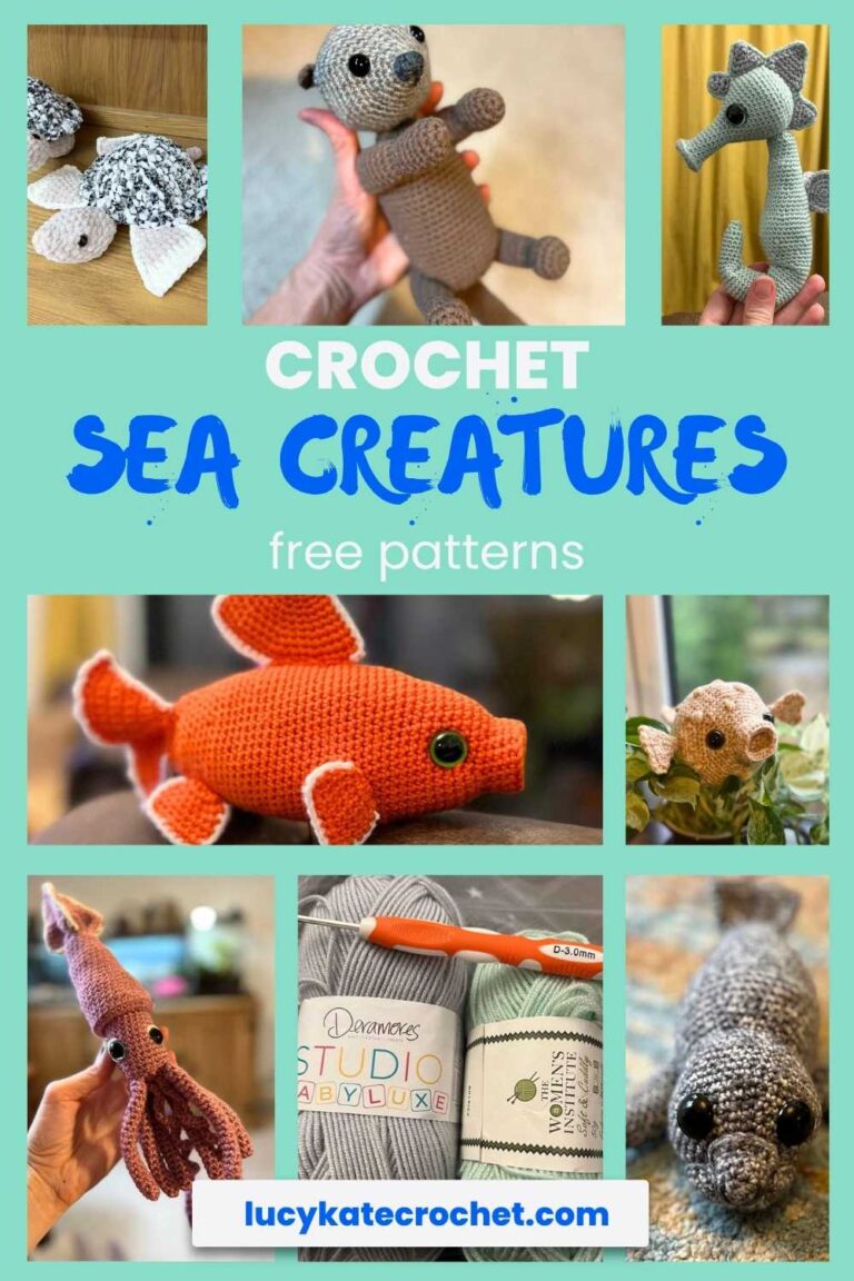16 Awesome Free Crochet Sea Creature Patterns