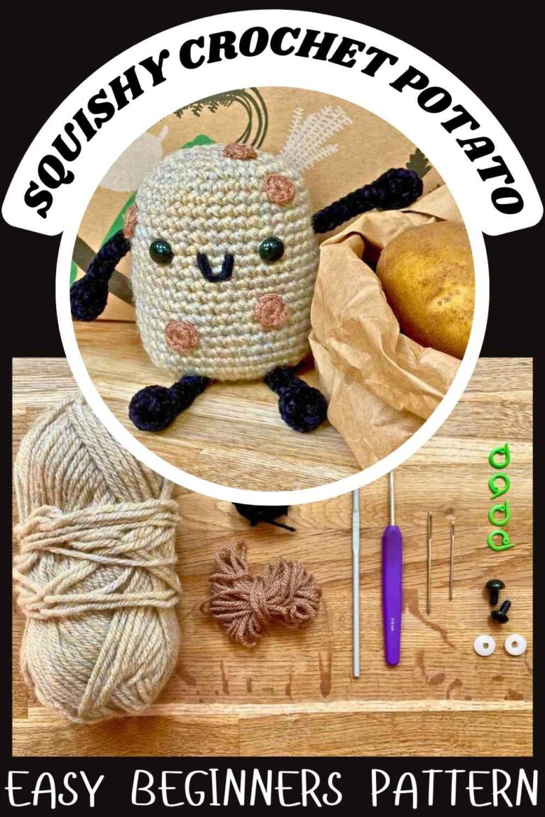 Free Squishy Crochet Potato Pattern