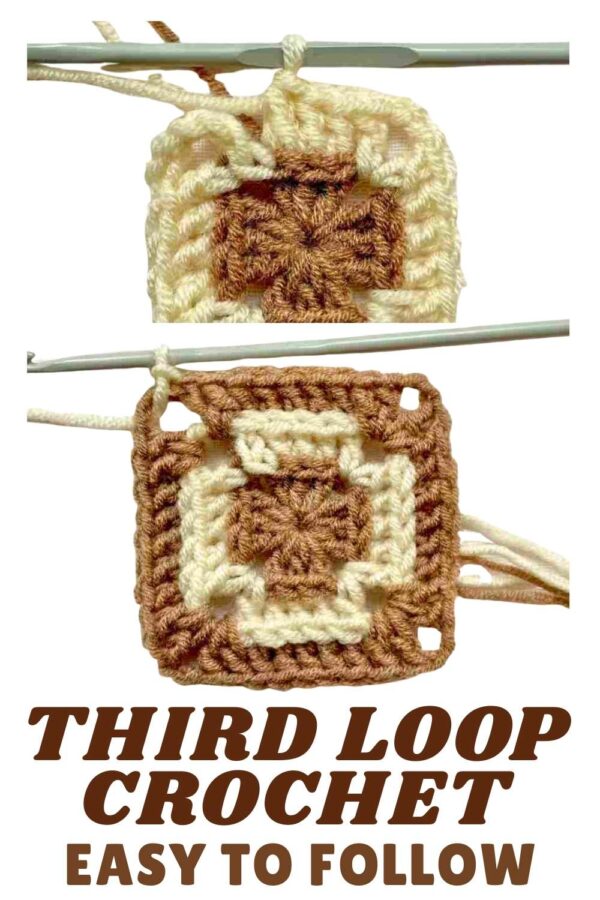 Third Loop Only Granny Square