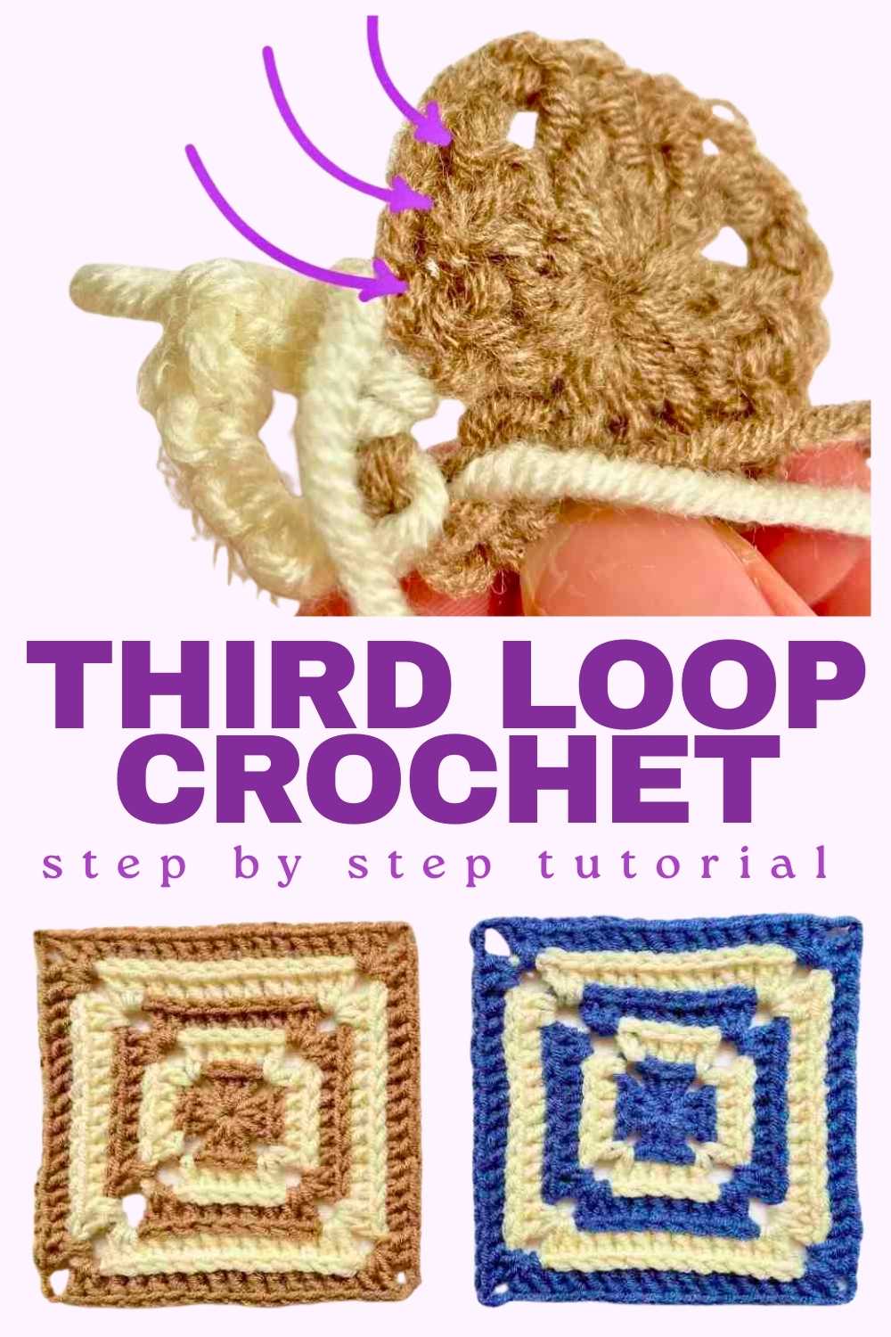 Third Loop Only Granny Square