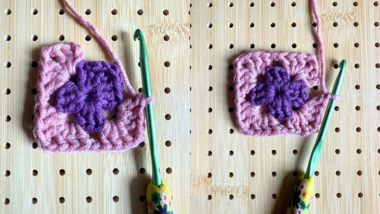 Classic Granny Square Instructions in Super Simple Steps