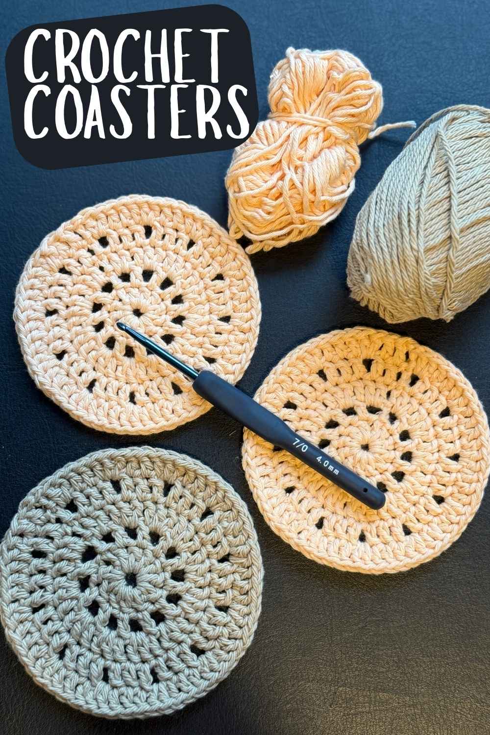 Crochet Coasters - Beautiful Simple Patterns